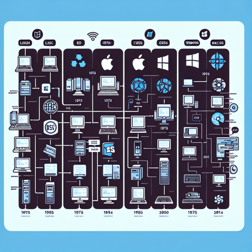 The difference between Linux, BSD, Windows and Mac OS X. Now and in a ...