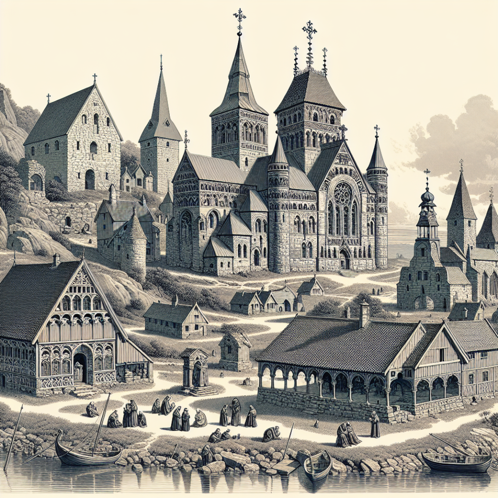 The monasteries of the Medieval Bergen. | Rune Slettebakken