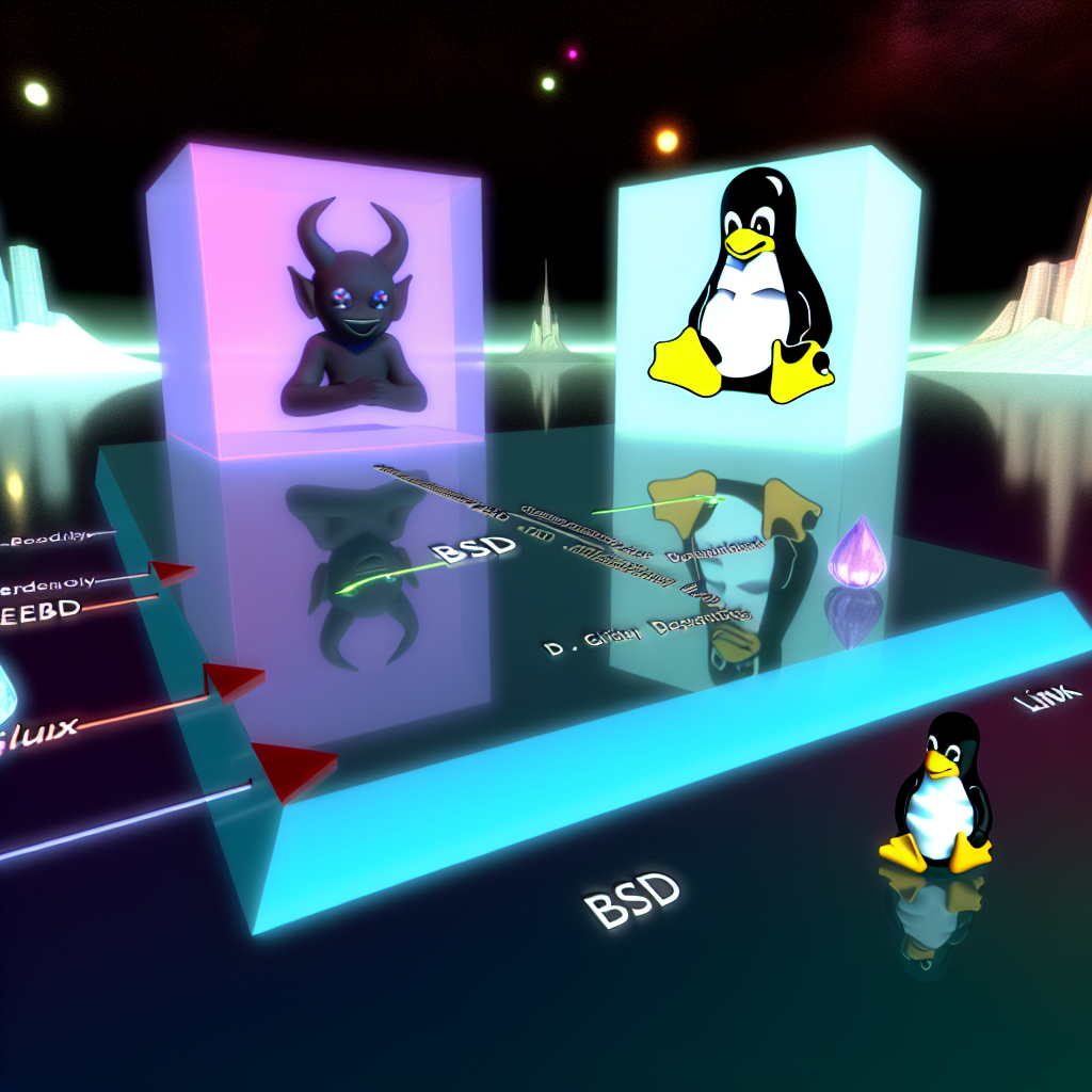 The difference between BSD and Linux, easily explained | Rune Slettebakken