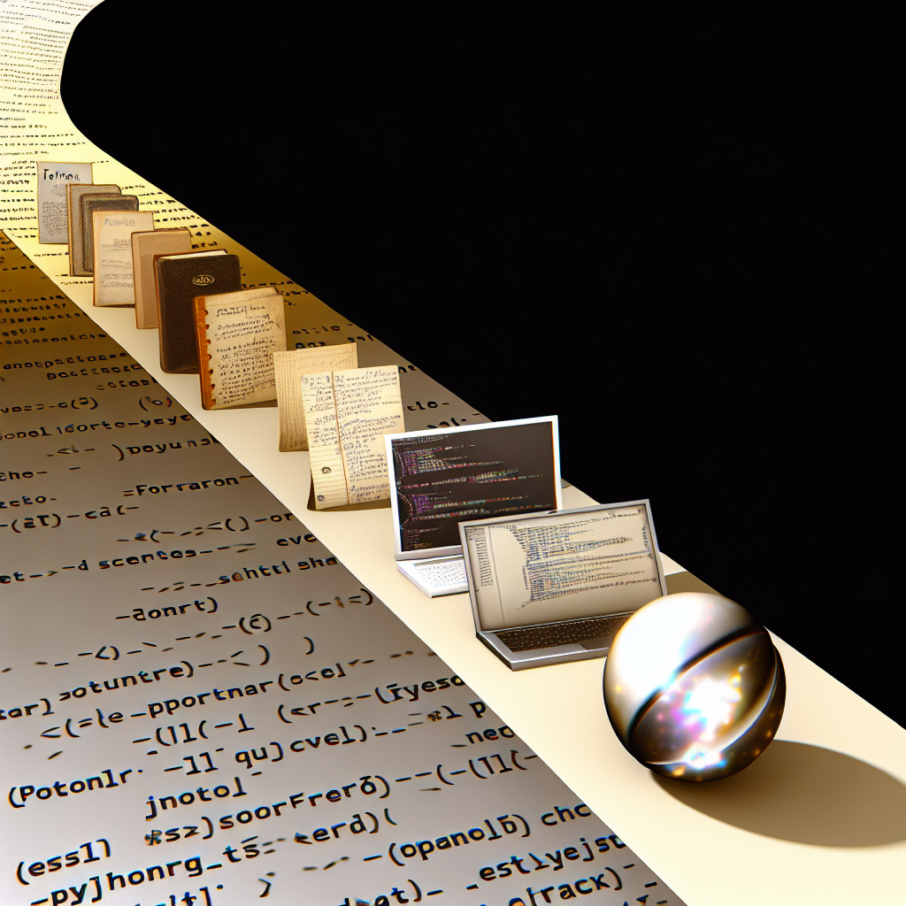 The Evaluation Of Programming Languages From Fortran To Python And